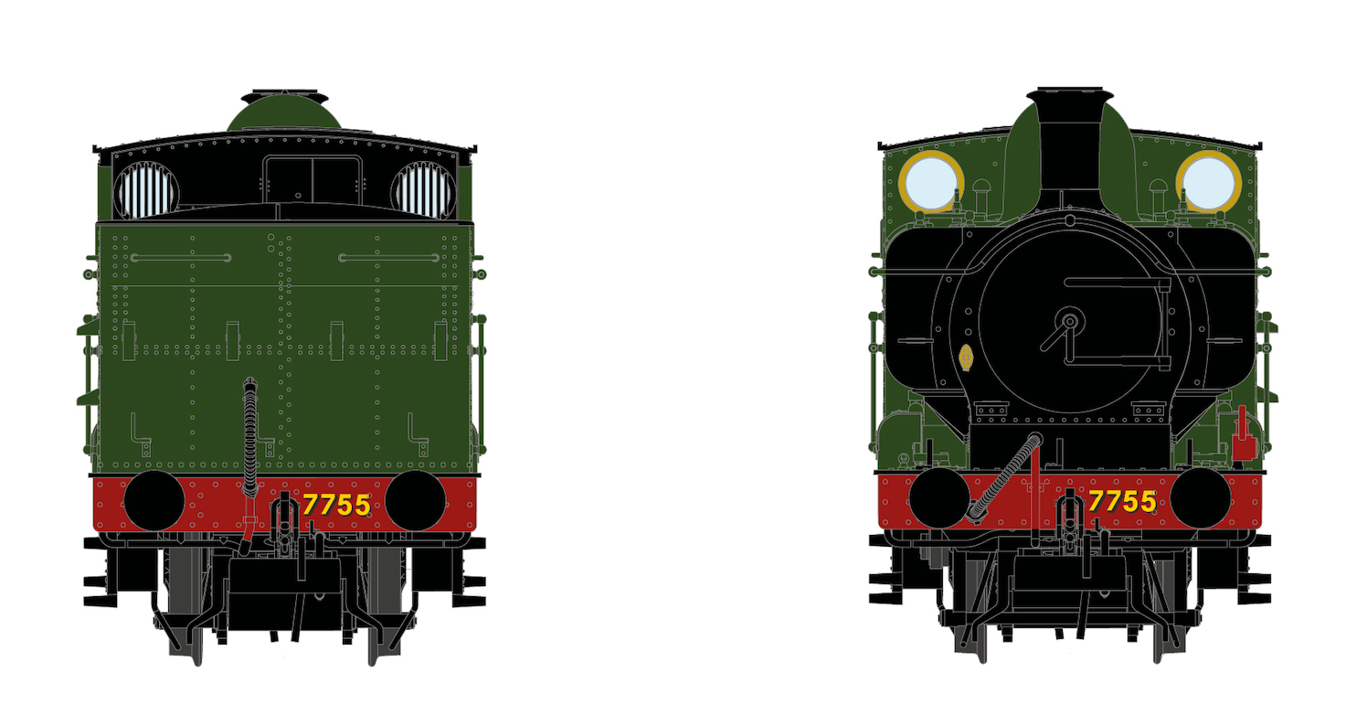 Accurascale ACC2873 5700 Class 57xx Pannier Tank - GWR Shirtbutton ...