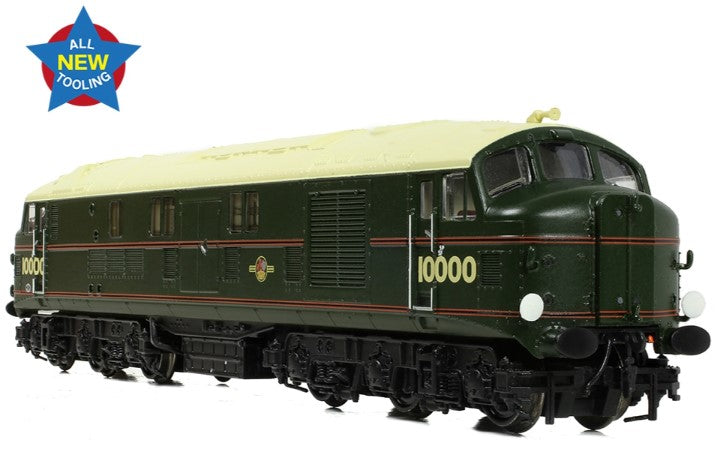 Graham Farish 372-916 LMS 10000 BR Lined Green (Late Crest) Diesel ...