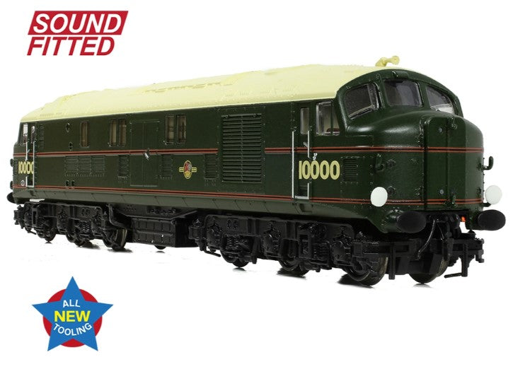 Graham Farish 372-916SF LMS 10000 BR Lined Green (Late Crest) Diesel ...
