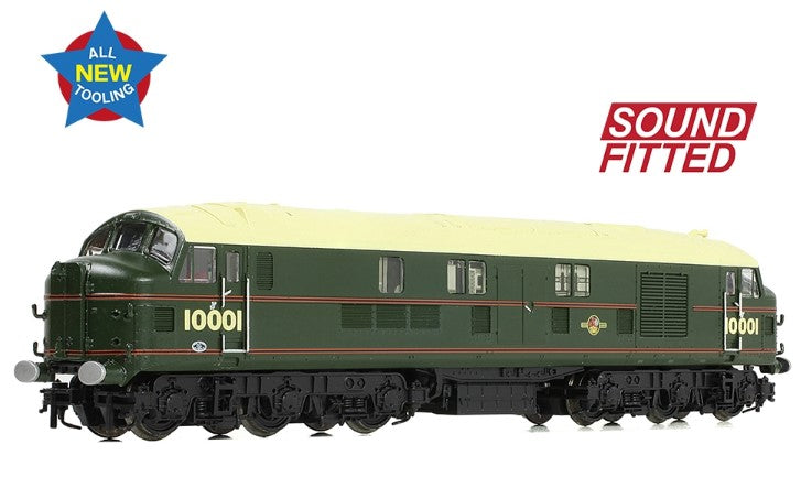 Graham Farish 372-917SF LMS 10001 BR Lined Green (Late Crest) Diesel ...