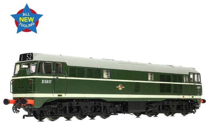Bachmann Class 30 D5617 BR Green (Late Crest) Diesel Locomotive – Rails ...
