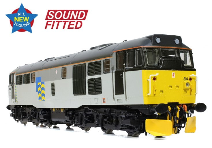 Bachmann 35-823ASF Class 31/1 Refurbished 31304 BR Railfreight ...