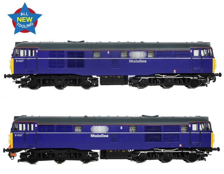 Bachmann 35-830 Class 31/4 Refurbished 31407 Mainline Freight Diesel ...