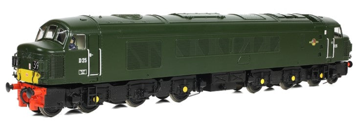 Bachmann 32-679A Class 45 Split Headcode D25 BR Plain Green (Small ...