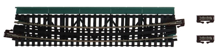 Kato 20-466 Unitrack (R448-15T) Curved Girder Bridge Green 15 Degree ...