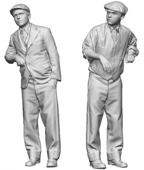 Modelu 11207-076 OO Gauge Loco Specific Crew - Baldwin Class – Rails