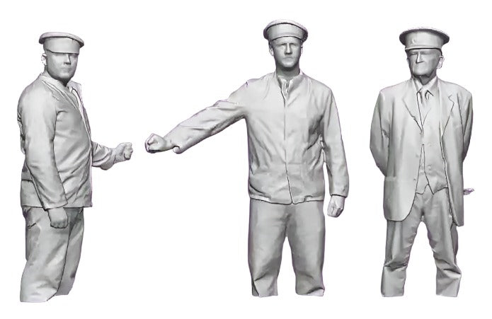 Modelu 12203-076 OO Gauge Loco Specific Crew - Kernow GWR – Rails