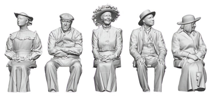 Modelu 12204-076 OO Gauge Loco Specific Crew - Kernow Steam – Rails