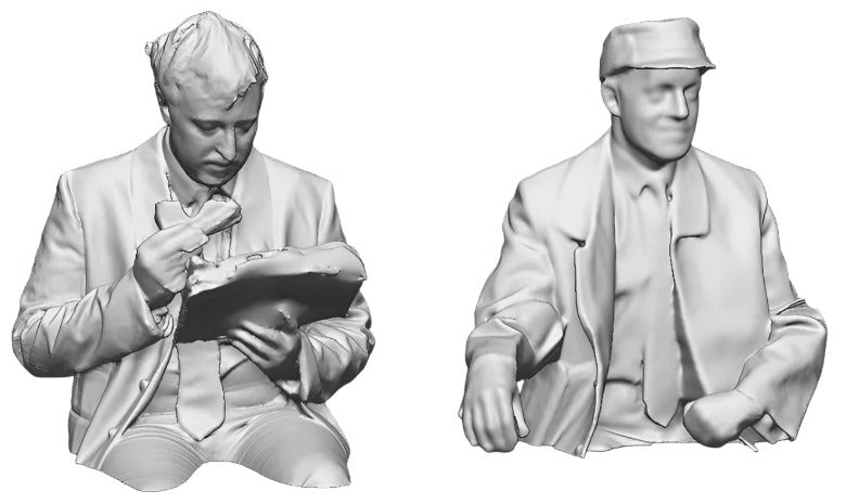 Modelu 10227-076 OO Gauge Loco Specific Crew - Class 20 Crew – Rails