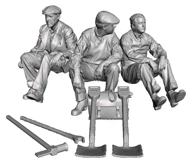 Modelu 11180-076 OO Gauge Loco Specific Crew - Wickham – Rails