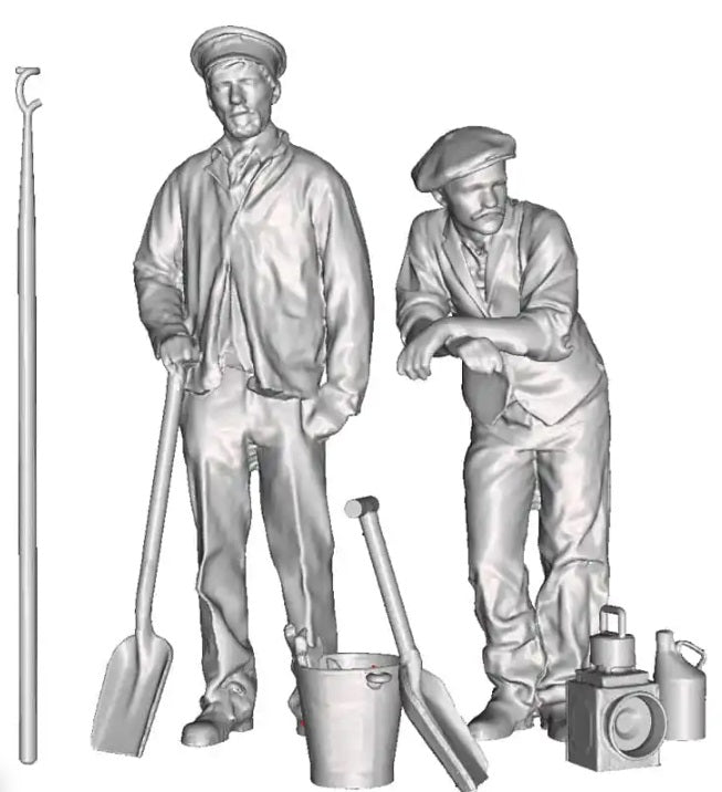 Modelu 11203-076 OO Gauge Loco Specific Crew - Peckett Loco – Rails