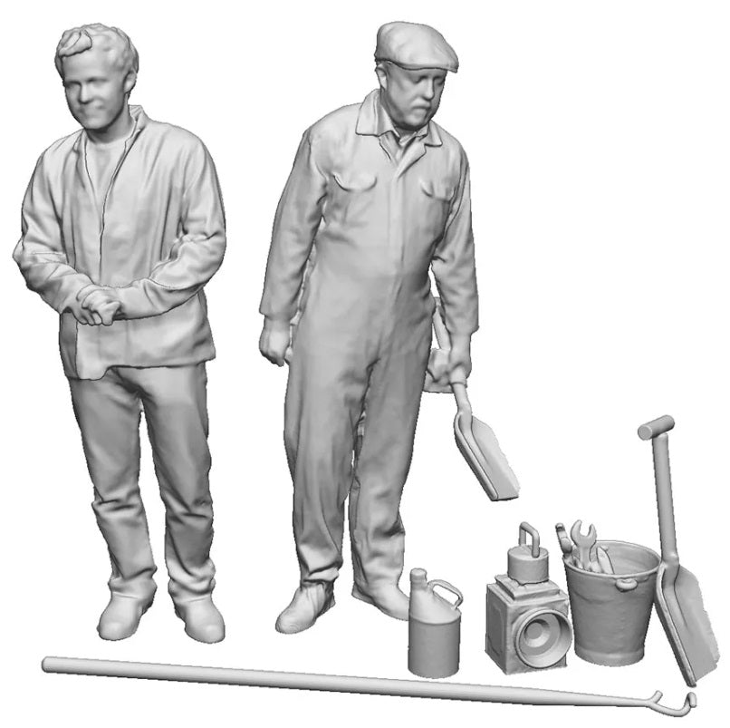 Modelu 11210-076 OO Gauge Loco Specific Crew - Kerr Stuart – Rails
