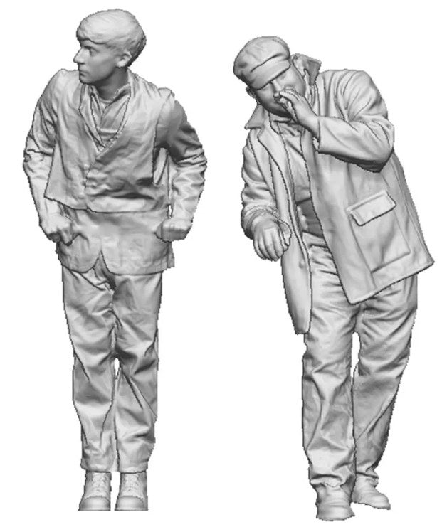 Modelu OO Gauge Loco Specific Crew - 16in Hunslet Crew Pack – Rails of ...