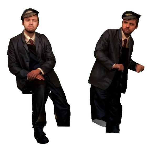 Modelu 11230-076 OO Gauge Loco Specific Crew - LSWR 0298 Beattie Well ...