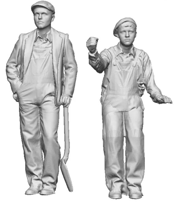 Modelu 11222-076 OO Gauge Loco Specfic Crew - Mainline – Rails