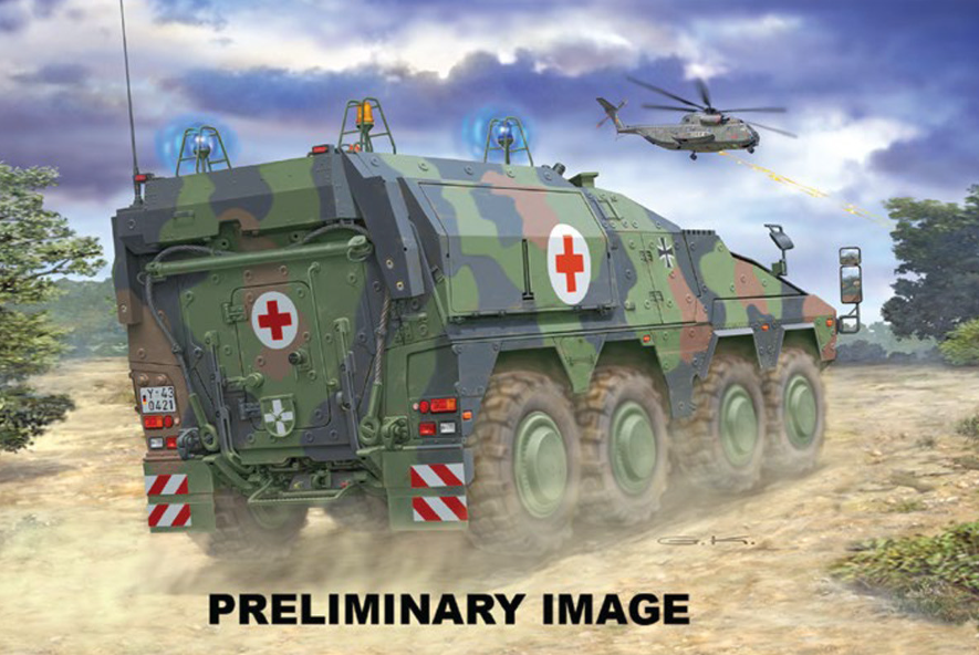 Revell GTK Boxer sgSANKfz Model Kit – Rails of Sheffield