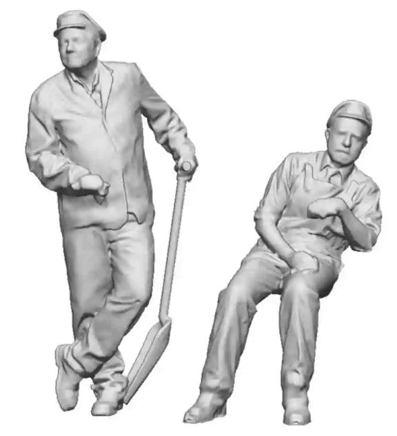 Modelu 11284-043 O Gauge Loco Specific Crew - Lionheart BR – Rails