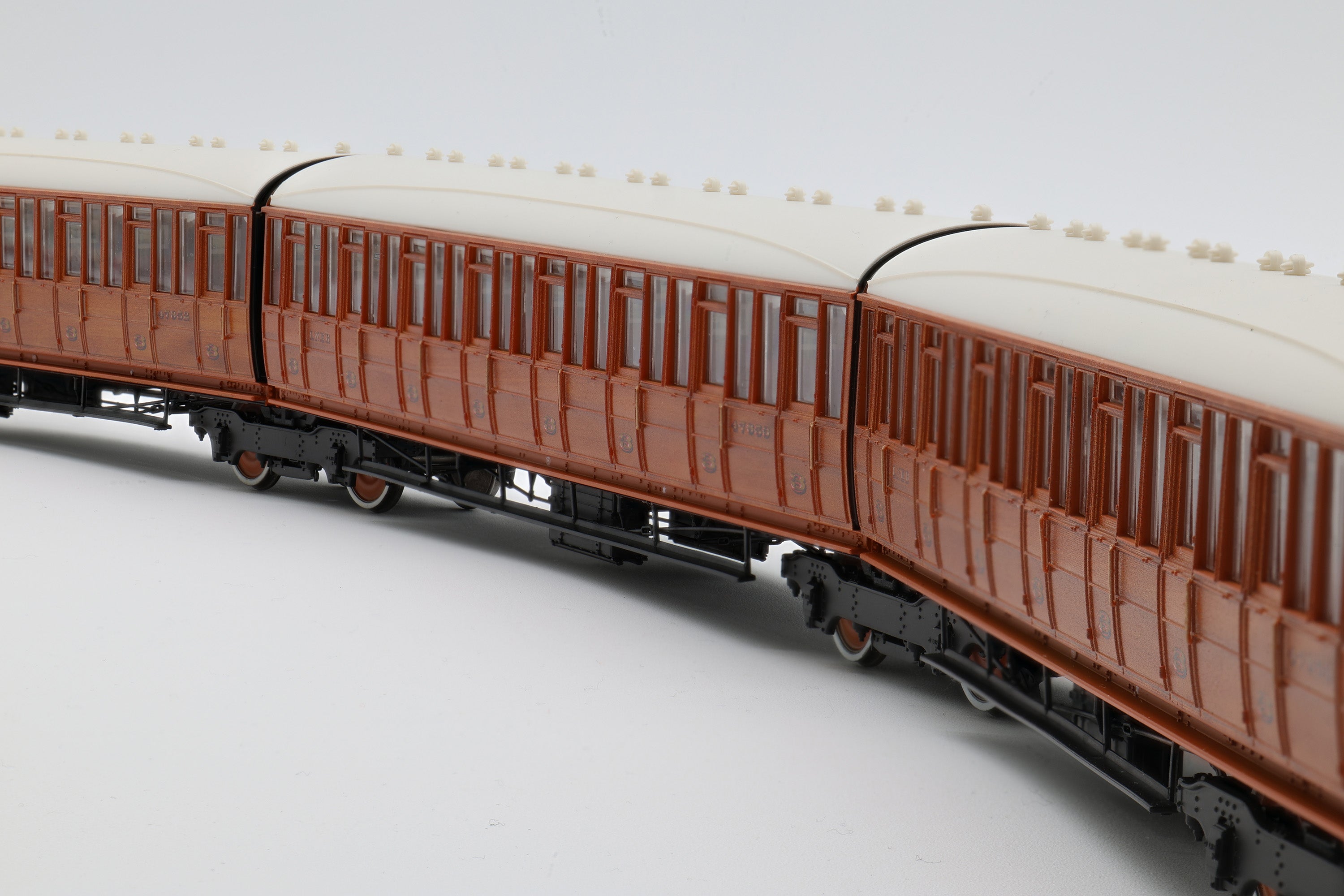 Clark Railworks Quad Art Set No. 74A LNER Teak Preserved Set 4 Coach ...