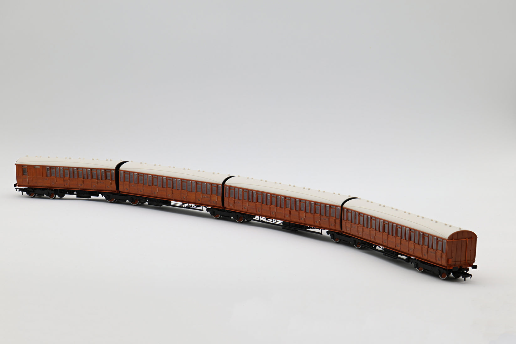 Clark Railworks Quad Art Set No. 74A LNER Teak Preserved Set 4 Coach ...