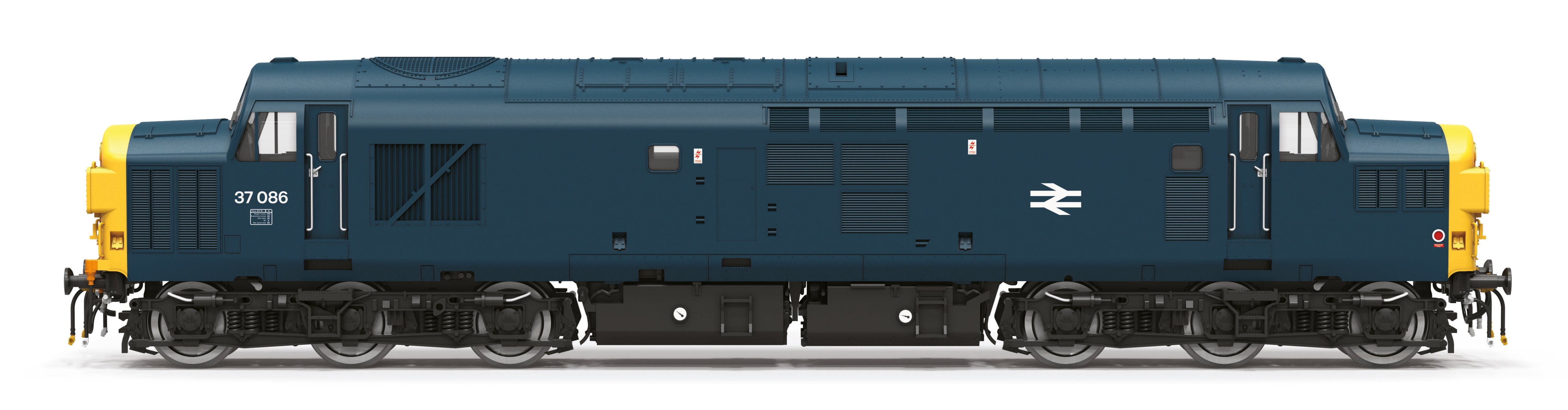 Hornby TT3057M Class 37 BR Blue No.37086 Diesel Locomotive – Rails