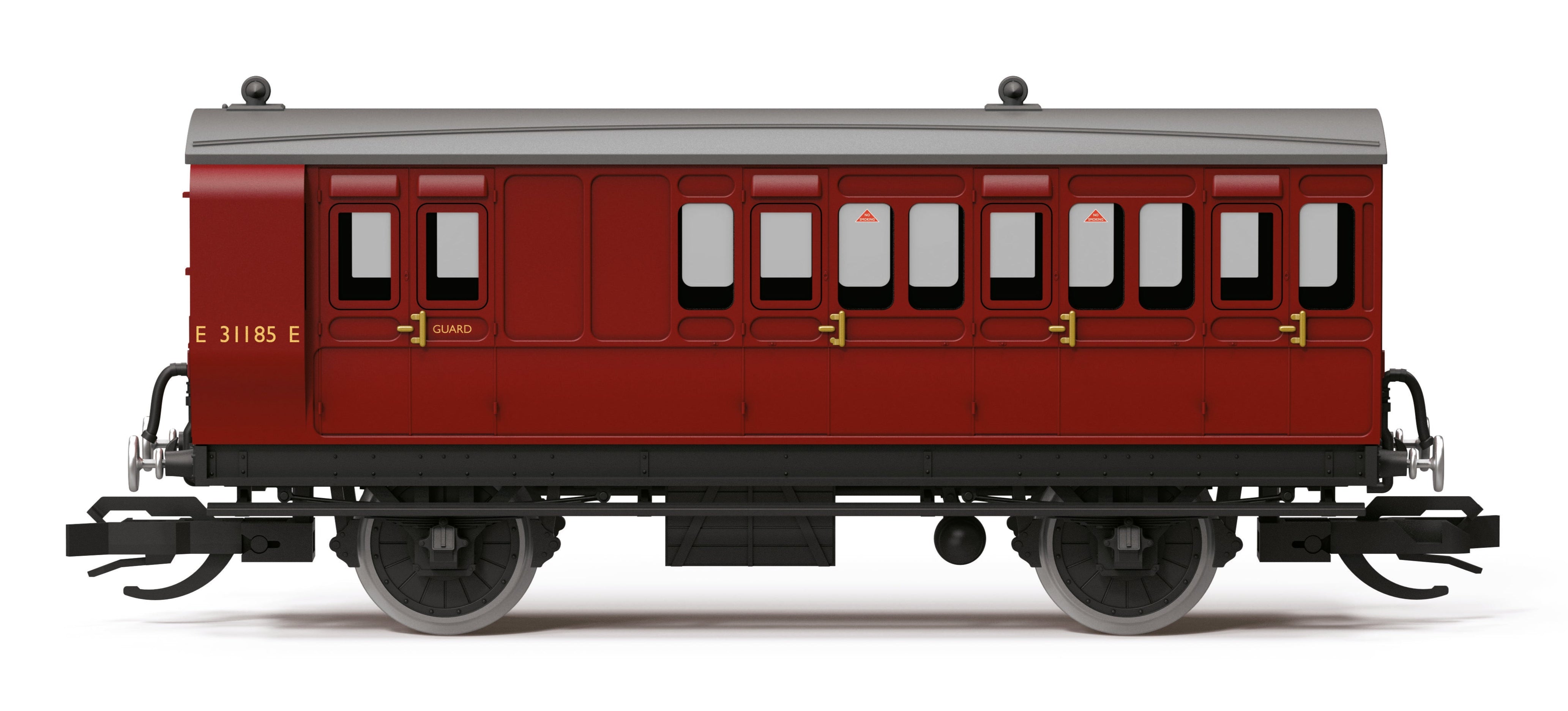 Hornby TT4061 BR 4 Wheel Coach 3rd Class Brake – Rails