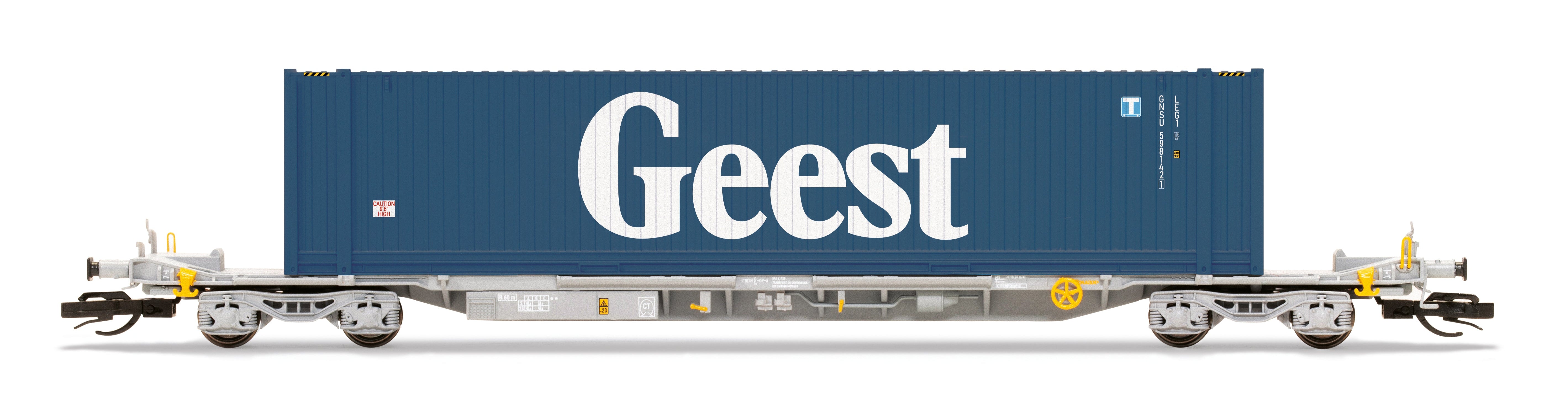 Hornby TOUAX Sffgmss IFA Wagon GEEST 45ft Container – Rails of Sheffield