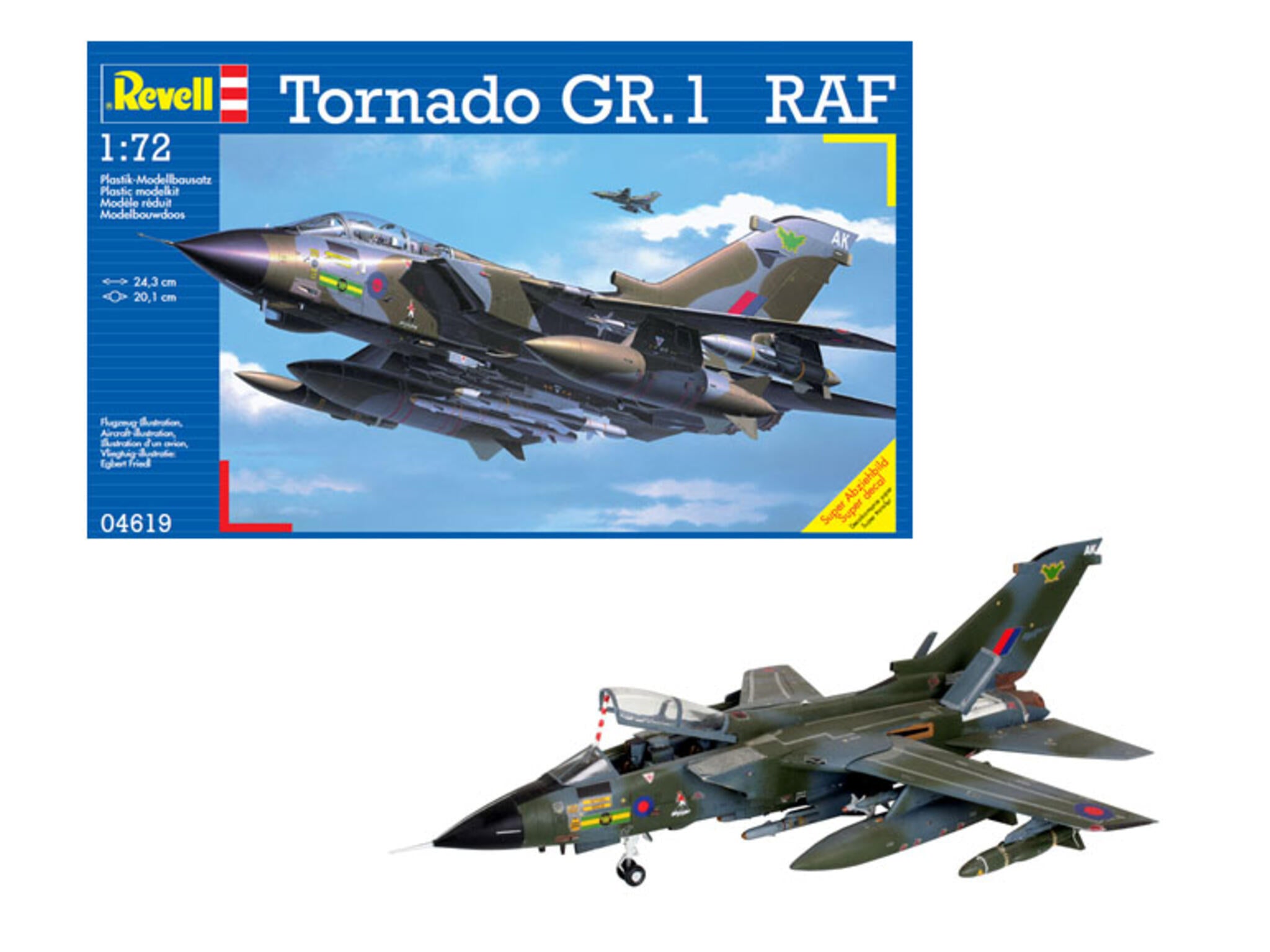 Revell 04619 Tornado GR. Mk. 1 RAF Model Kit – Rails