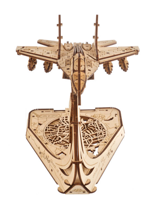 The Ghost Of Kyiv Ukrainian Fighter Mechanical Model Kit – Rails of ...