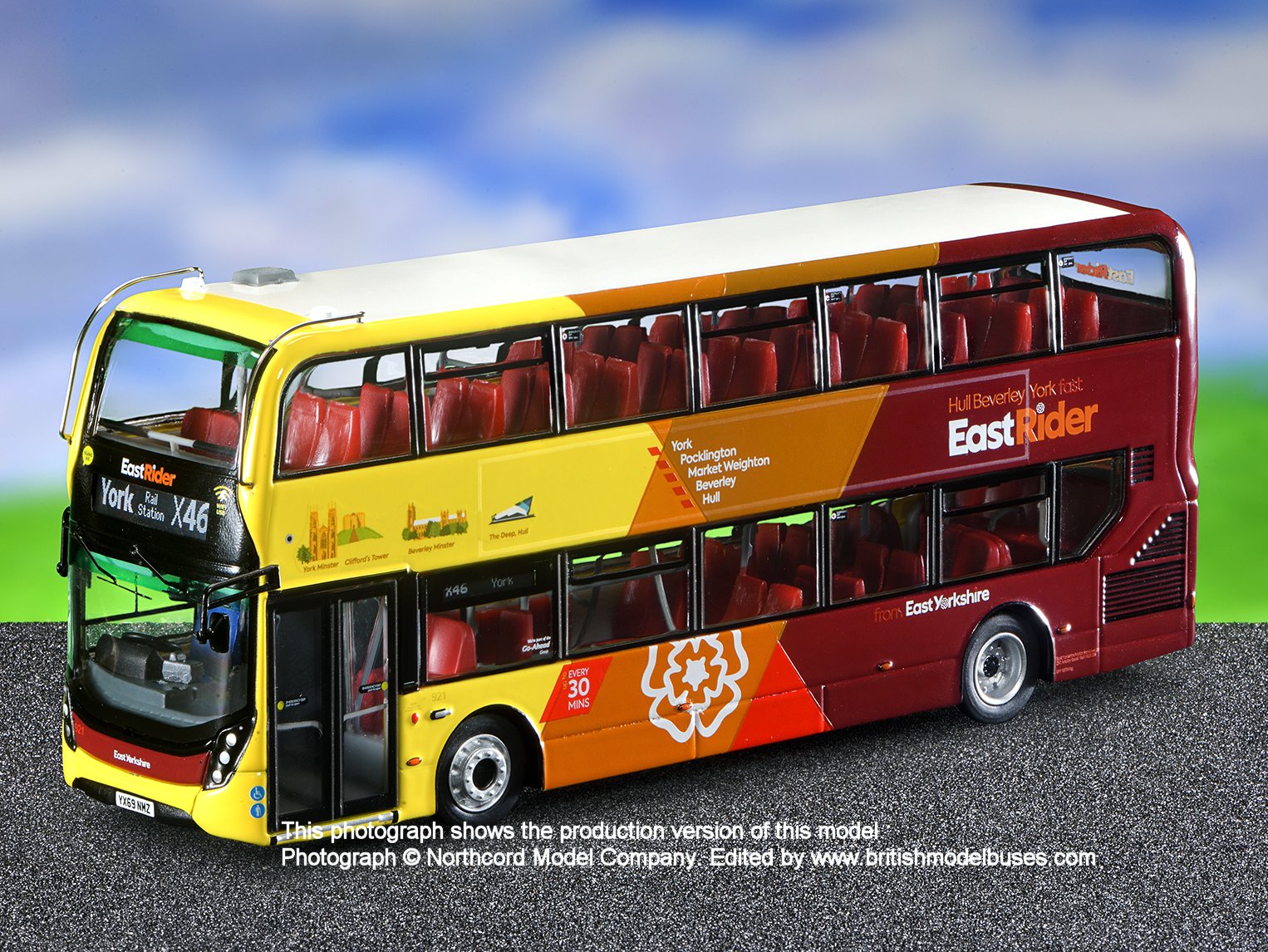 Northcord Model Company UK6540 ADL Enviro400 MMC - East – Rails
