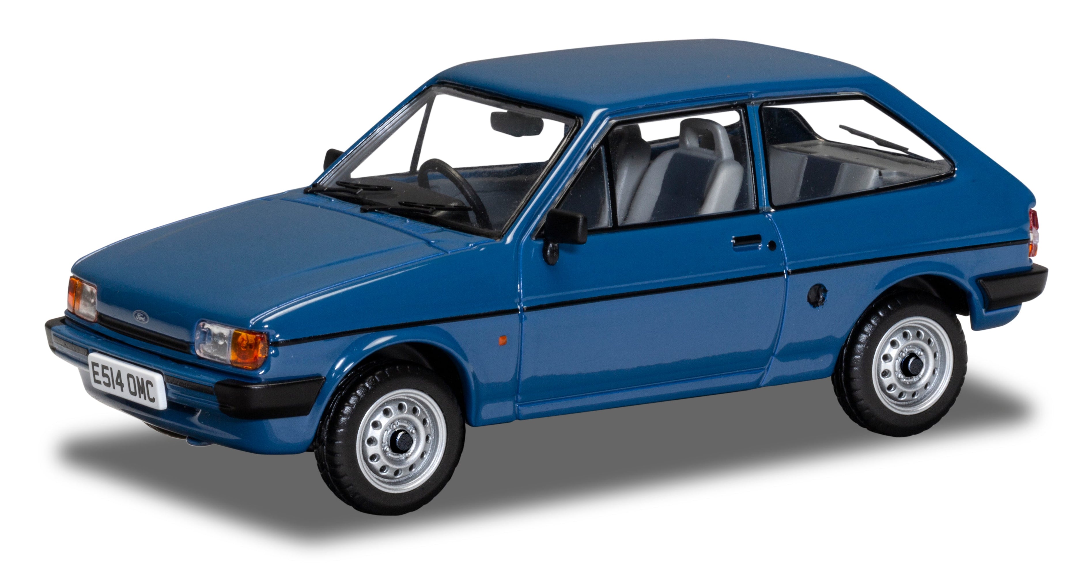 Corgi VA14402 Ford Fiesta Mk2 1.1 Popular Plus, Maritime Blue – Rails
