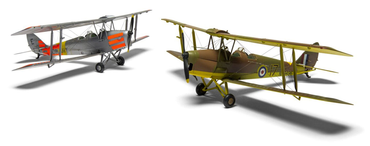 Airfix A04104A de Havilland Tiger Moth Model Kit – Rails