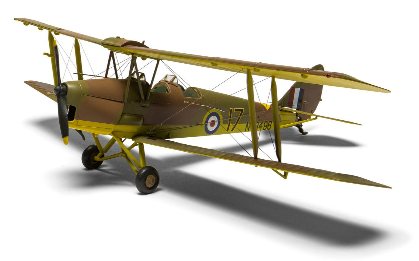 Airfix A04104A de Havilland Tiger Moth Model Kit – Rails