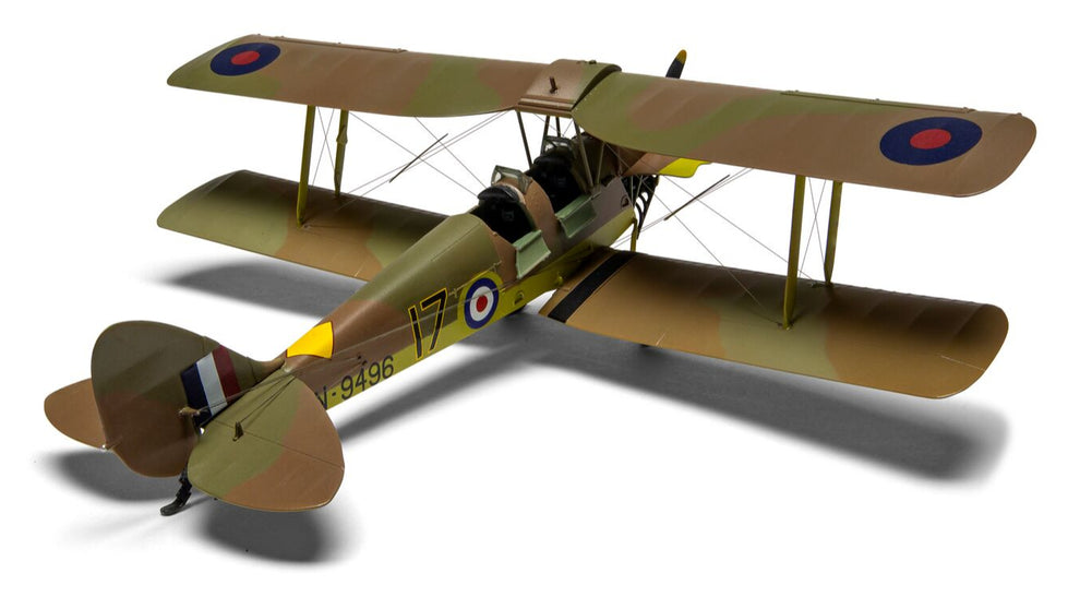 Airfix A04104A de Havilland Tiger Moth Model Kit – Rails