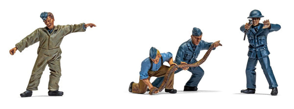 Airfix A04702 WWII RAF Ground Crew Model Kit – Rails
