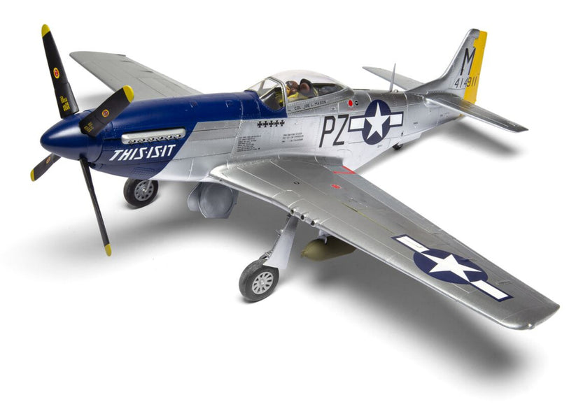 Airfix North American P-51D Mustang Model Kit – Rails of Sheffield