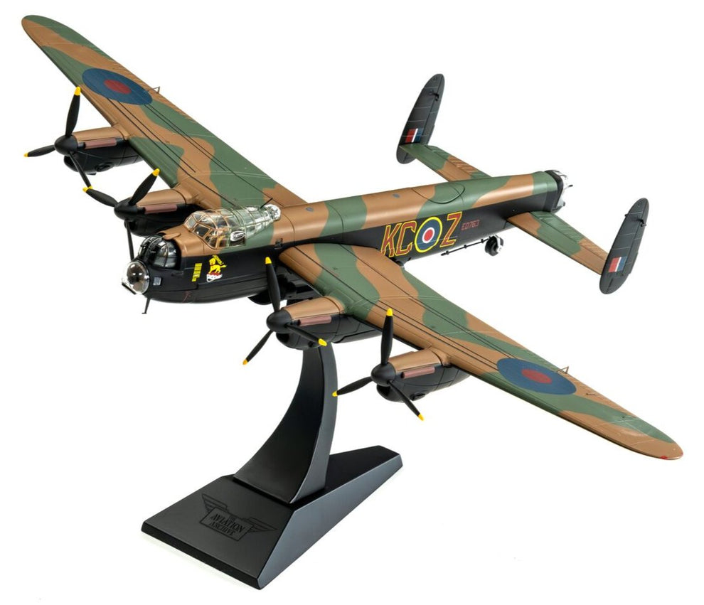 Corgi AA32629 Avro Lancaster BIII, ED763 ‘KC-Z’ “Honor”, RAF – Rails