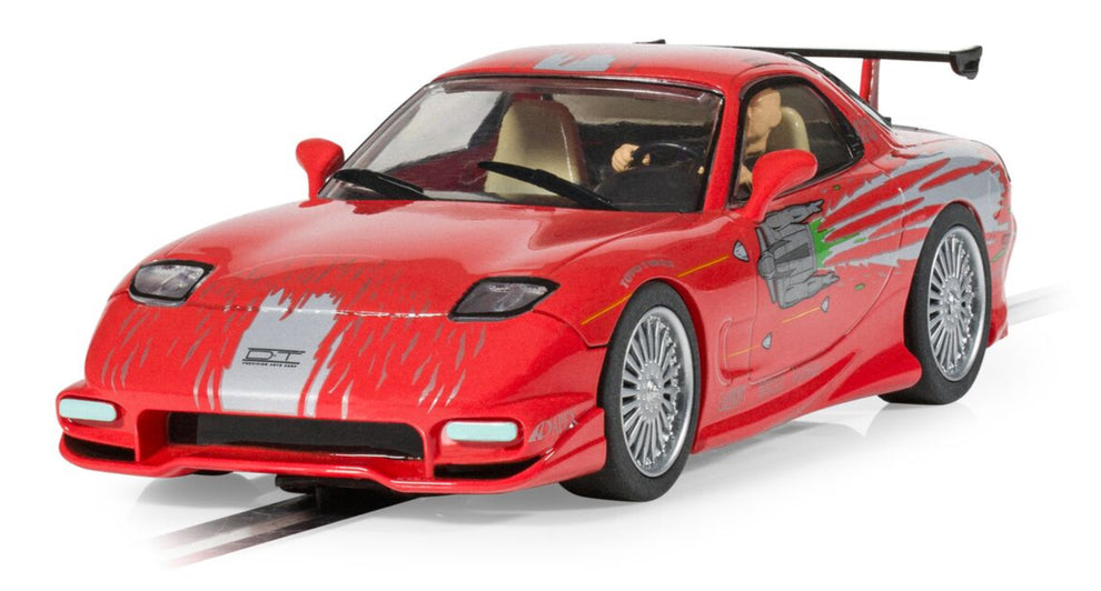 Scalextric C4592 The Fast And The Furious - Mazda RX7 - Dom – Rails