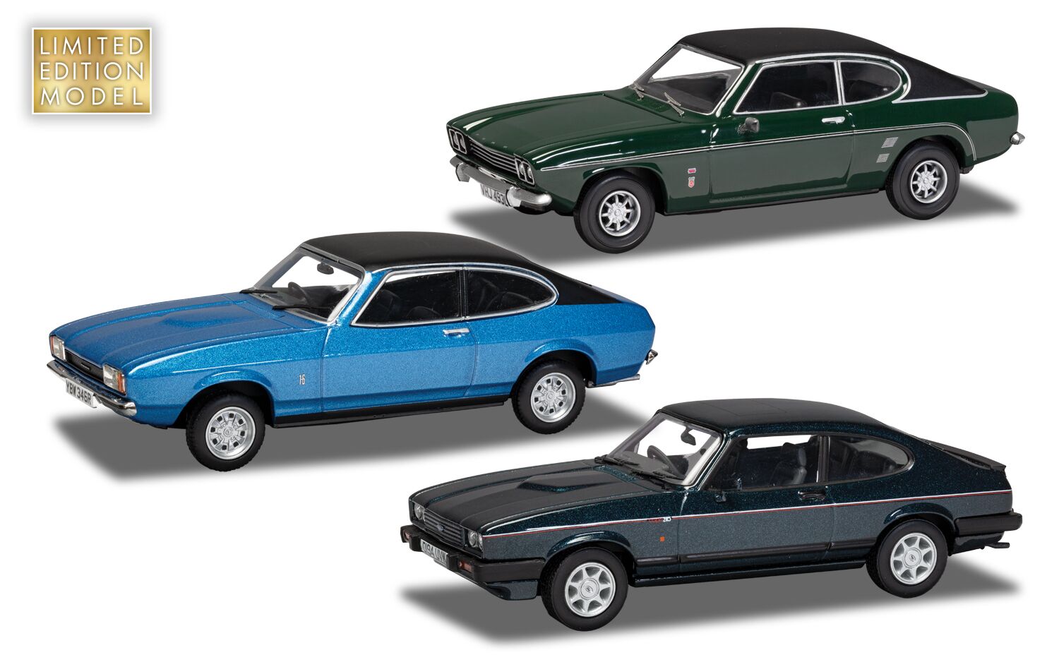 Corgi VC01303 Ford Heritage Capri Collection – Rails