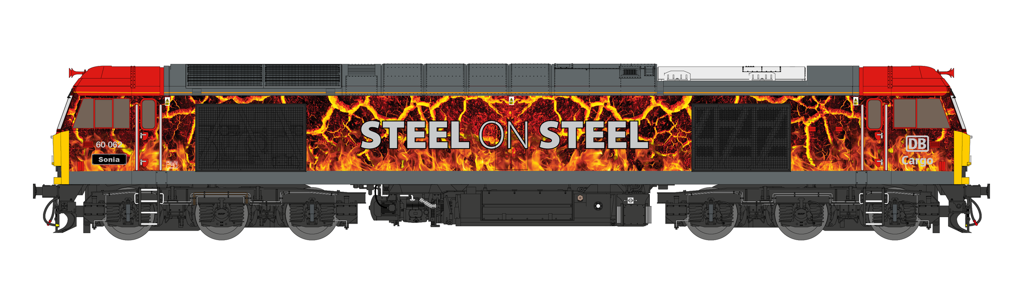 Cavalex Models CM-60062-DBCS SF Class 60 062 DB Cargo UK “Steel on ...