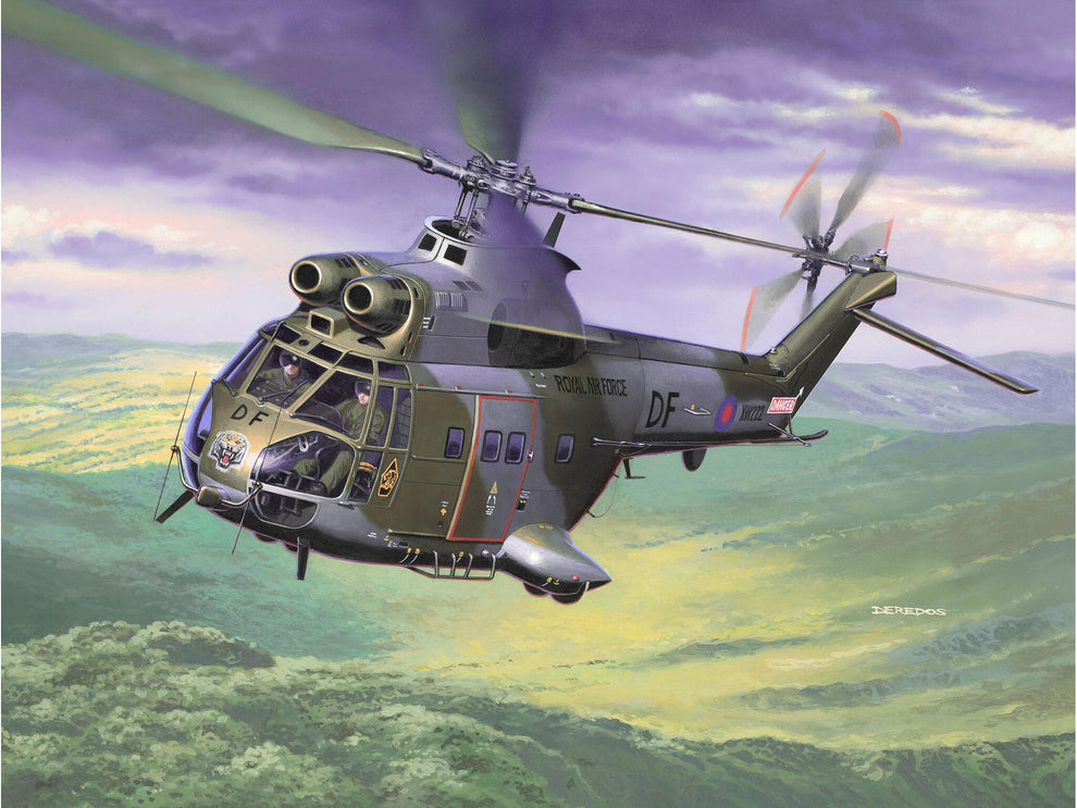 Revell 03746 Westland Puma HC.1 Model Kit – Rails