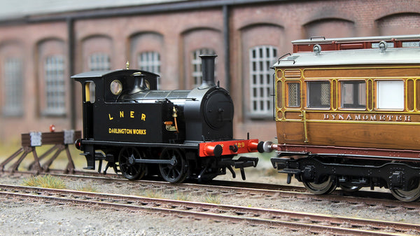 Rapido Trains UK LNER Y7 - No.129 Darlington Works Livery Steam ...