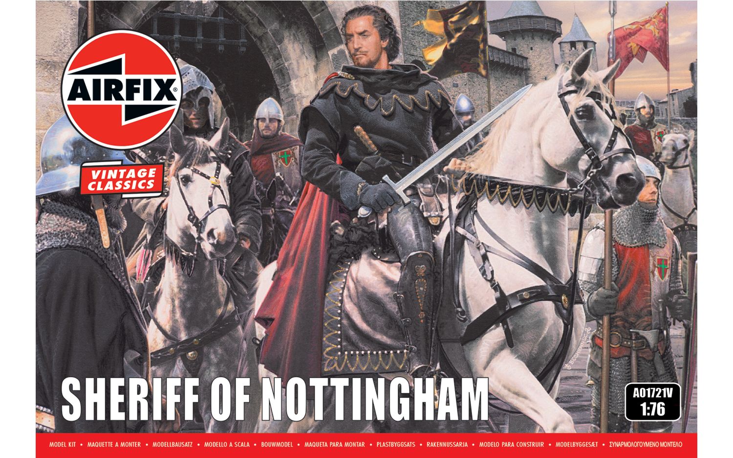 Airfix A01721V Sheriff of Nottingham Model Kit – Rails