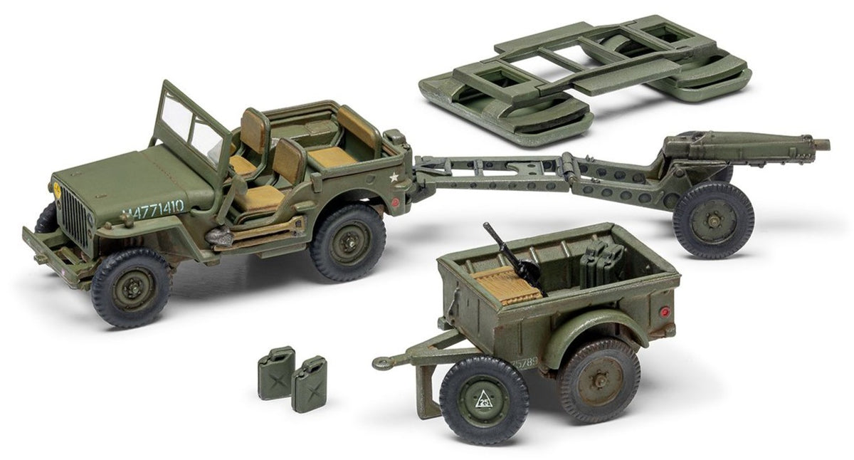 Willys MB Jeep Model Kit – Rails of Sheffield