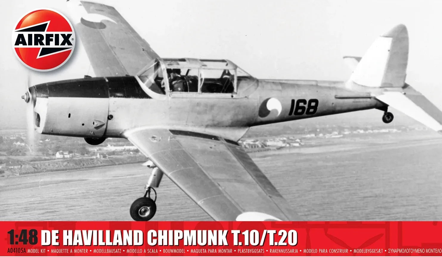 Airfix de Havilland Chipmunk T.10/T.20 Model Kit – Rails of Sheffield