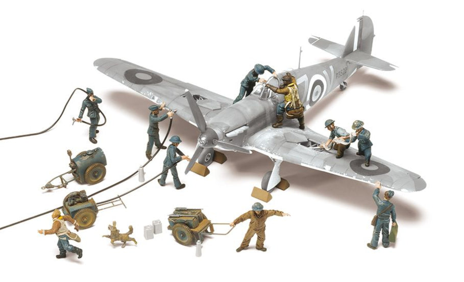 Airfix WWII RAF Ground Crew Model Kit – Rails of Sheffield