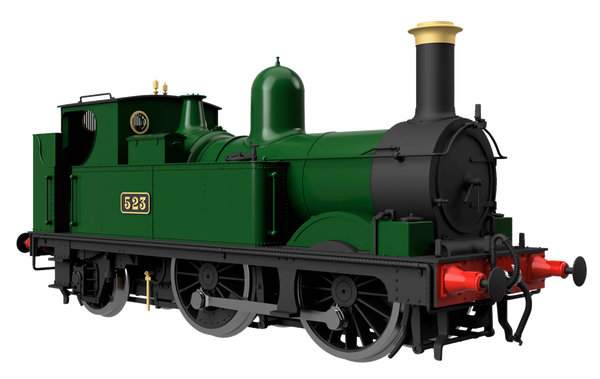 Dapol GWR 517 Class 0-4-2 524 Lined Chocolate Steam Locomotive – Rails ...