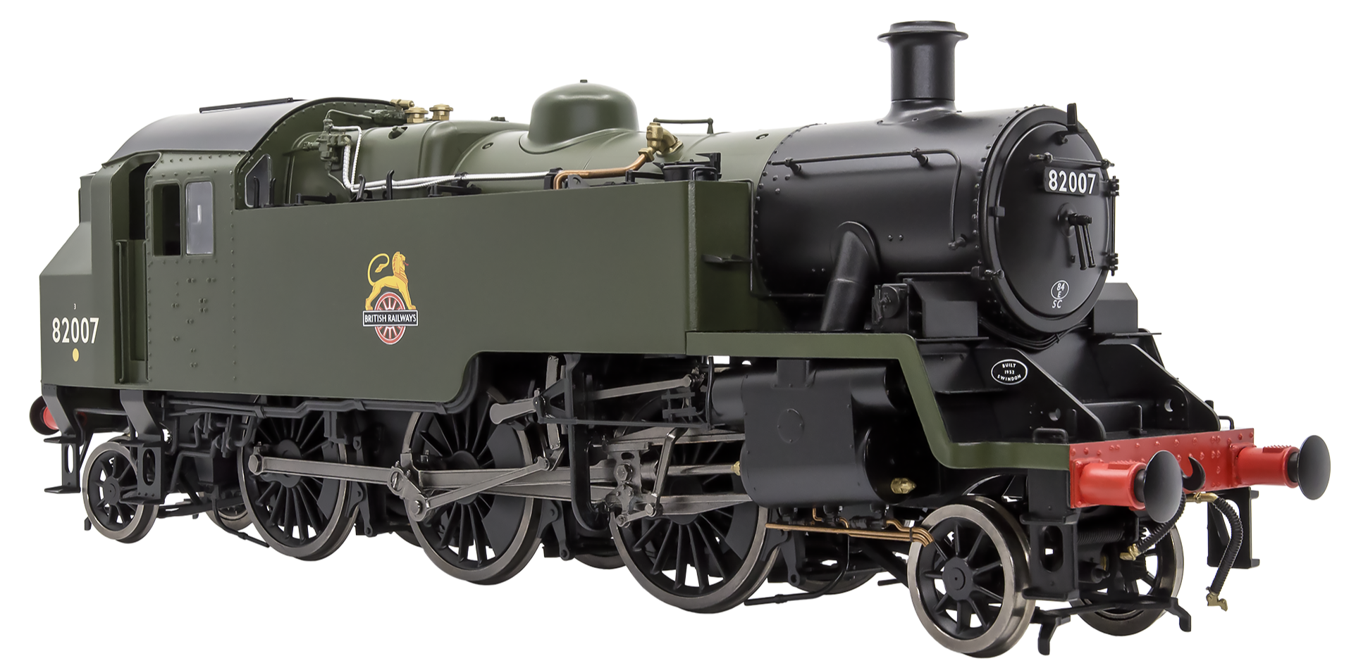 Lionheart Trains British Railways Standard 3MT 2-6-2T Green Early Crest ...