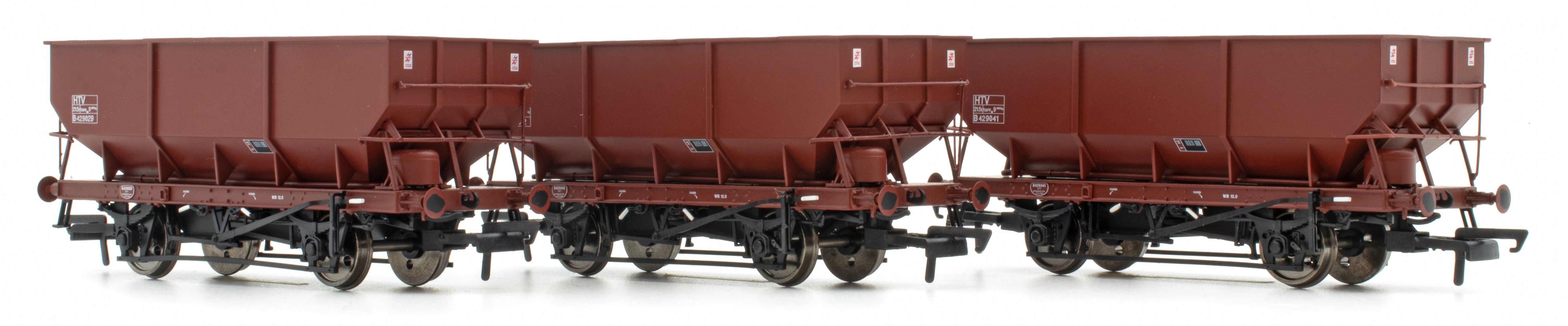 Accurascale HTV Hopper BR Bauxite Pack I Triple Pack – Rails of Sheffield