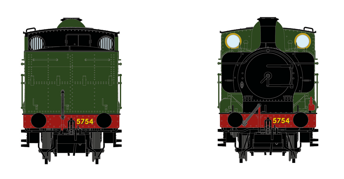 Accurascale ACC2870 5700 Class 57xx Pannier Tank - GWR Great Western ...