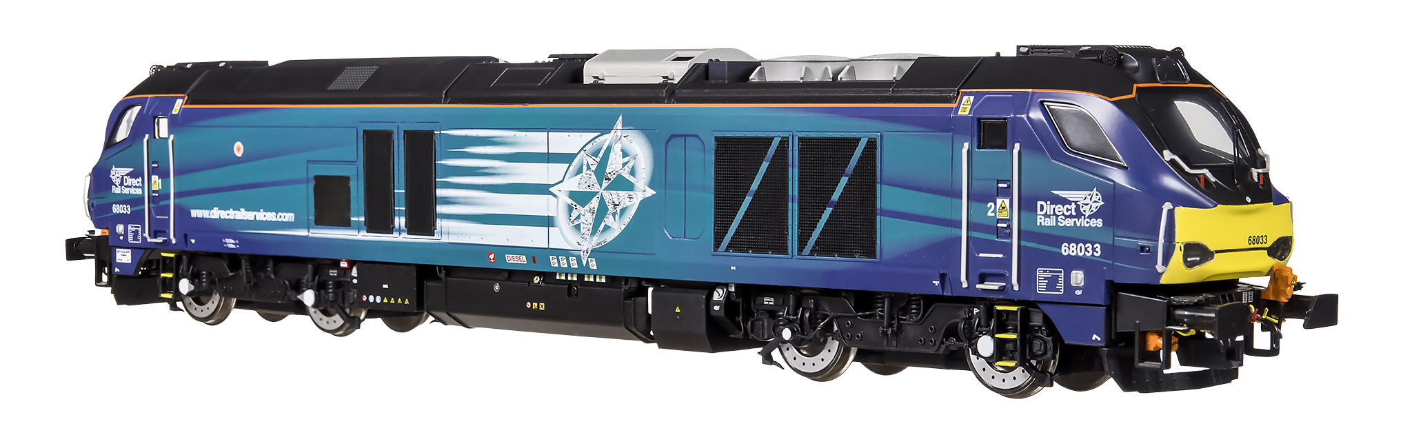 Dapol 4D-022-026 Class 68 "The Poppy" 68033 DRS Compass with Poppy Diesel Locomotive – Rails of ...